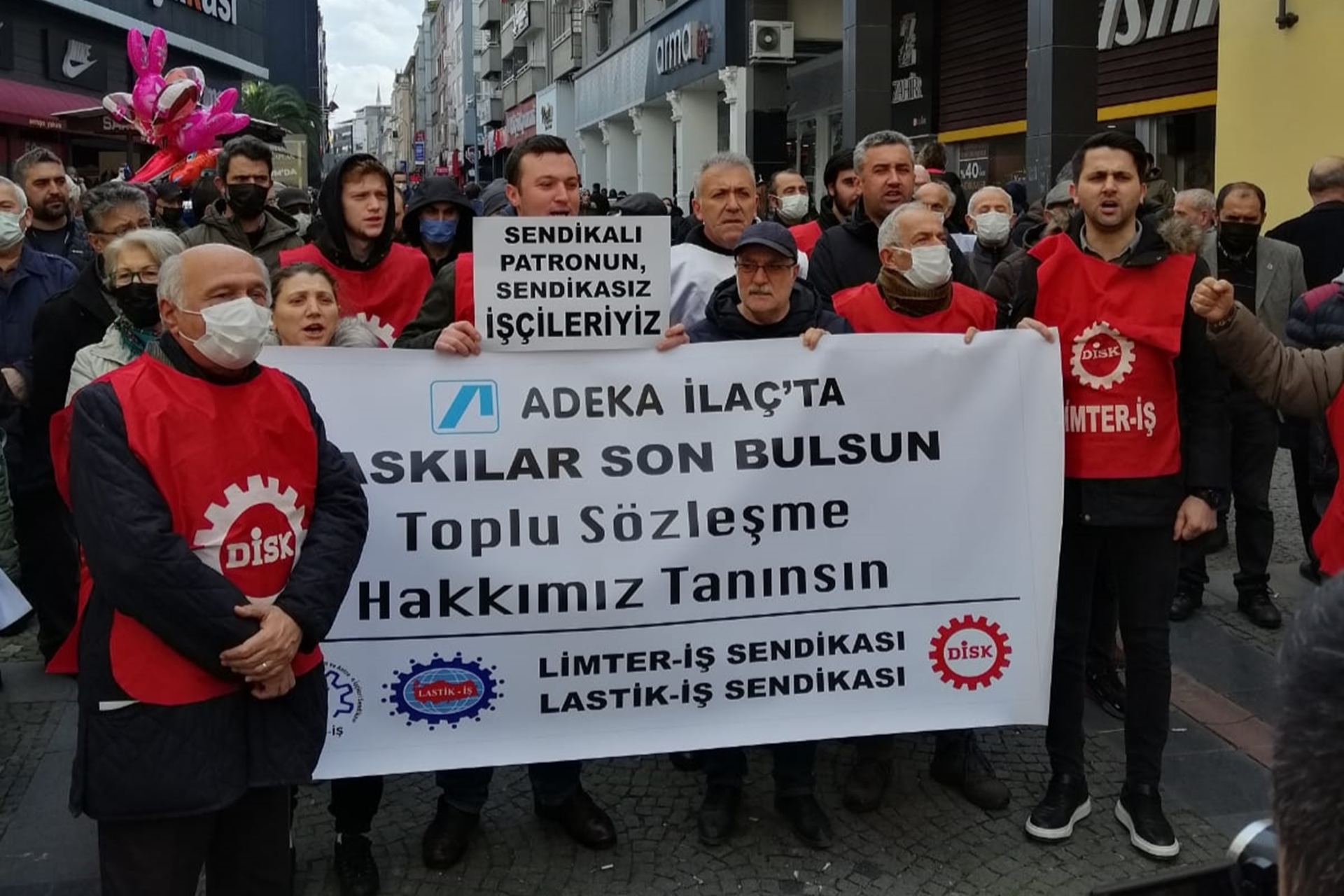 ADEKA İLAÇ İŞÇİLERİ SENDİKAL HAKLARINA VE TOPLU İŞ SÖZLEŞMESİNE ...